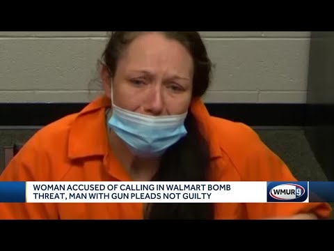 Woman accused of calling in Walmart bomb, gun threats pleads not guilty