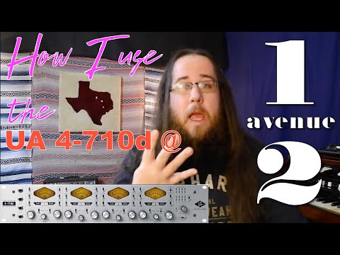 How I use my UA 4-710d in my workflow at Half Avenue