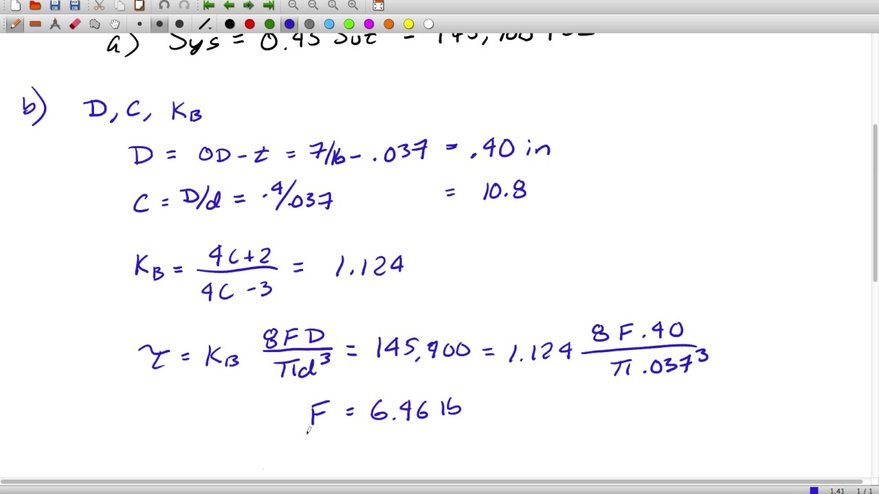 Applied - Spring Example 1