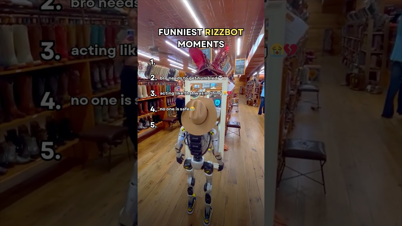 Funniest RIZZBOT Moments 😂🥀 #robot #shorts