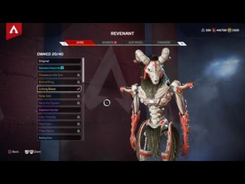 Crafting Revenant Unholy Beast