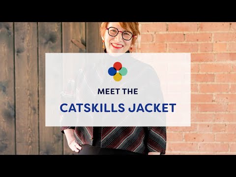 Meet the Catskills Jacket! Cashmerette Club sewing pattern for September 2023