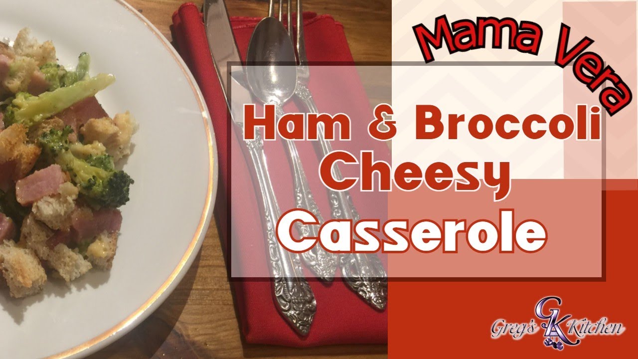 Such and Easy Ham and Broccoli Cheesy Casserole Recipe