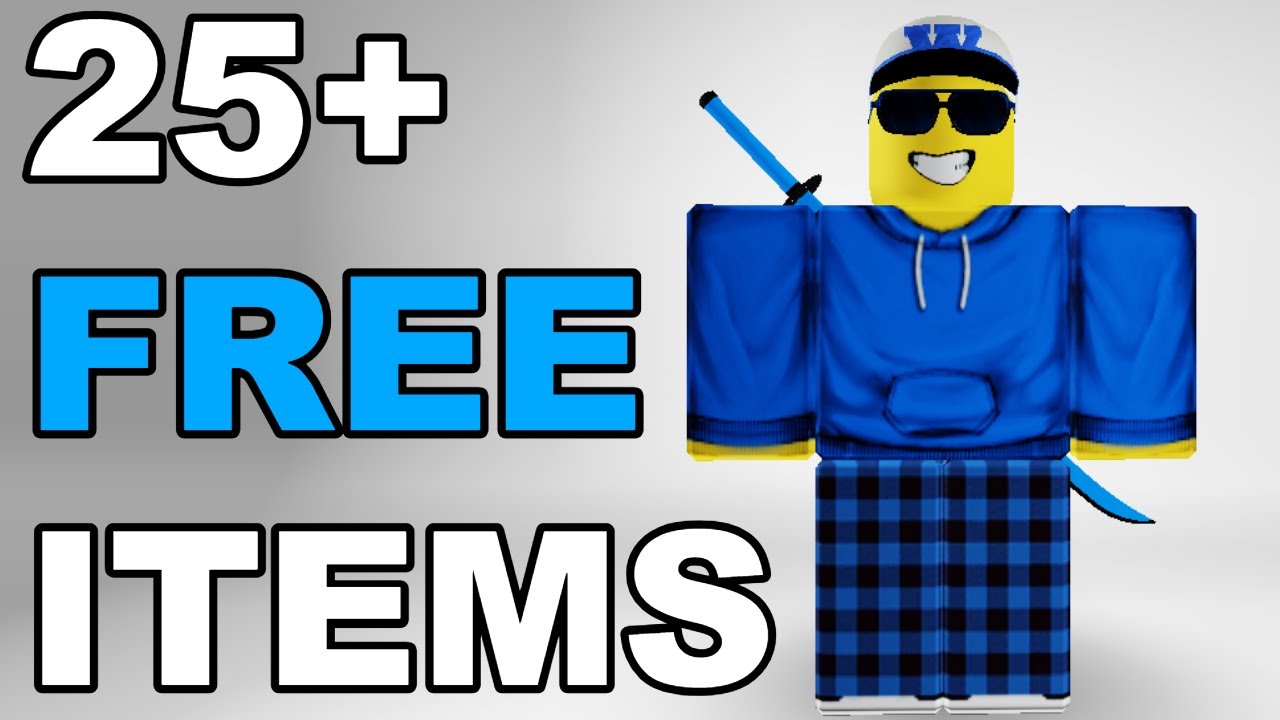 25+ FREE Blue Items ROBLOX! (2023)
