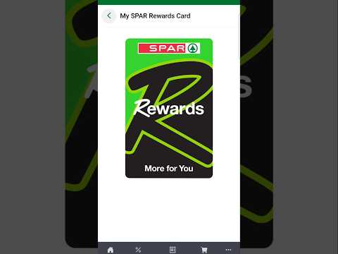 Have a Spar Rewards Card on your #phone #for Points #youtubeshorts