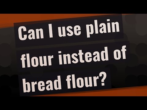 Can I use plain flour instead of bread flour?