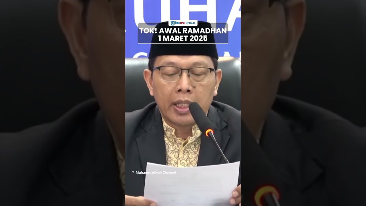 Resmi, Muhammadiyah Tetapkan Awal Puasa Ramadhan 1 Maret, Hari Raya Idul Fitri 31 Maret 2025