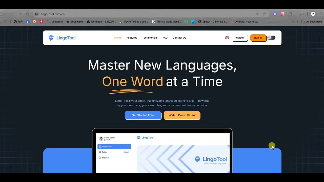 LingoTool Quick Start