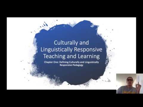 Chapter 1 Culturally and Linguistically Responsive teaching and Learning