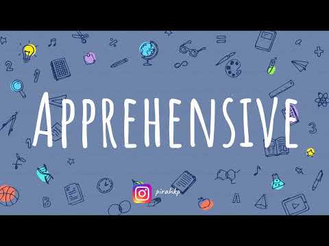 Apprehensive meaning | Word of the Day | Learn English Vocabulary