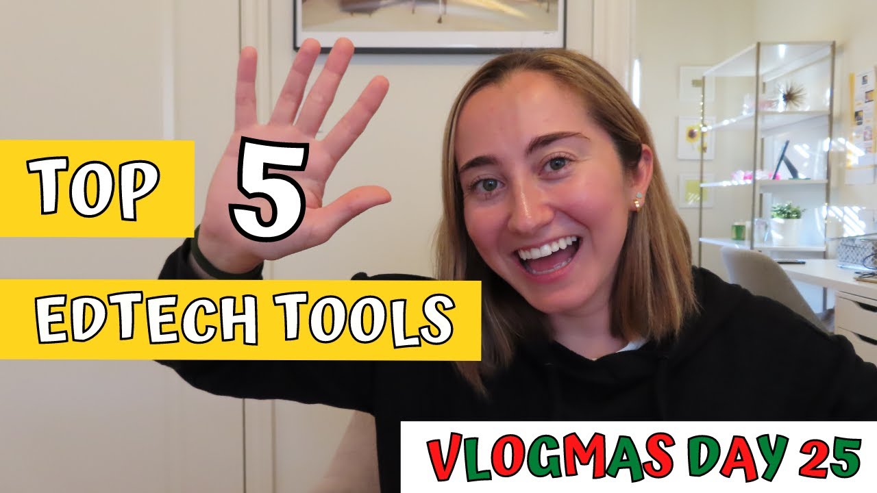 TOP 5 EDTECH TOOLS for Teachers | Teaching Apps & Websites 2020 | VLOGMAS DAY 25
