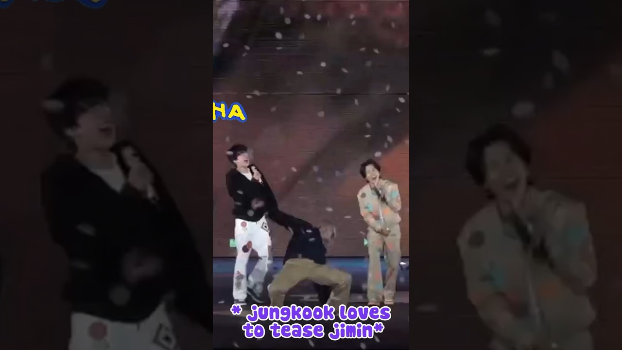 Jungkook Imitating Jimin's Spring Day Choreography 🤣🤣 #shorts