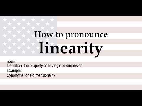 linearity