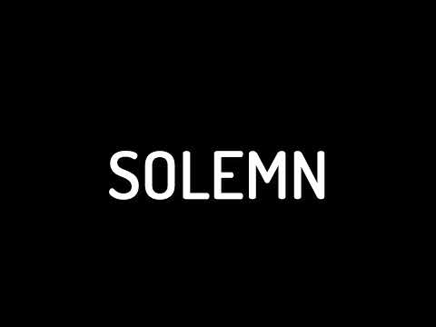 Definition of Solemn