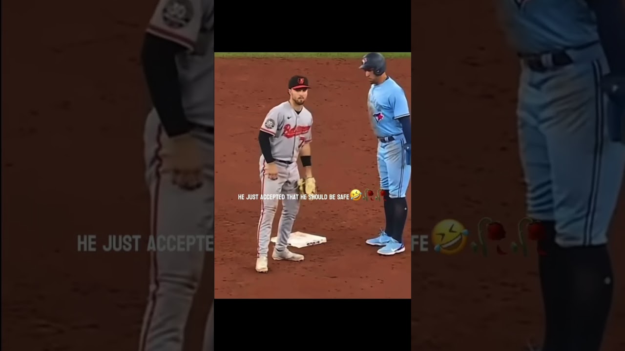 he jst gave up #baseball  #funny