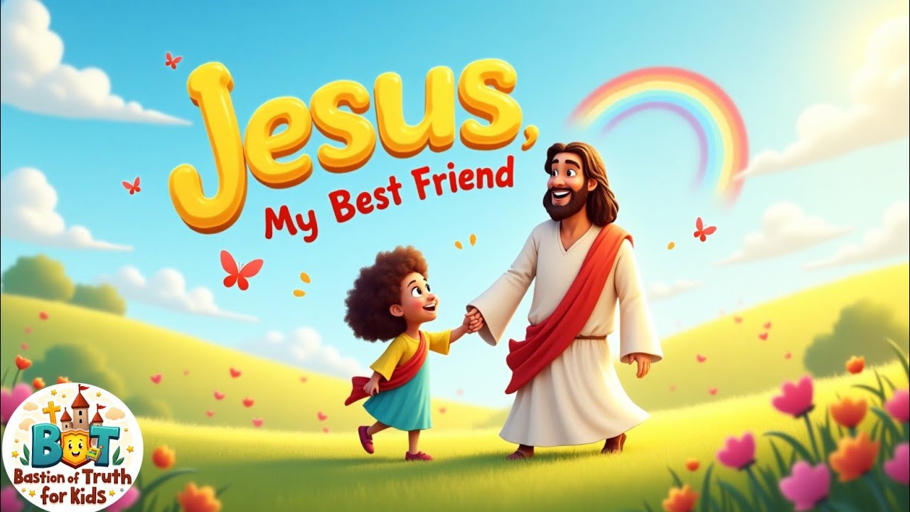 Jesus, My Best Friend | Christian song for kids with lyrics and actions | Jesus song for kids