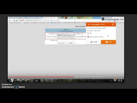 Creating Aeries Student Account