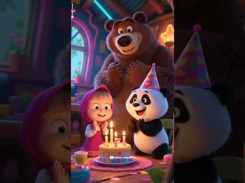 😍masha and the bear evolution 42 🎂masha#cartoon #evolution #animation