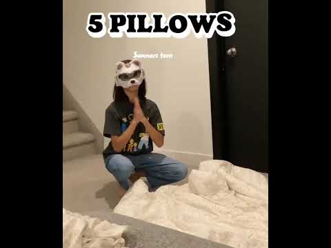 SEEING HOW MANY PILLOWS WE CAN JUMP! Ya'll it meant to say 6#quadrobics #therian #alterhuman #fyp