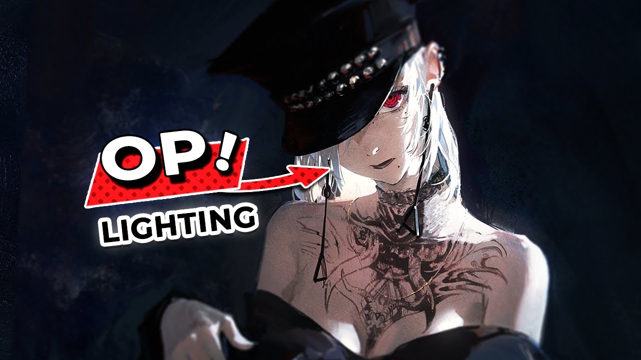 OP LIGHTING TRICKS I Learned from DINOILLUST!