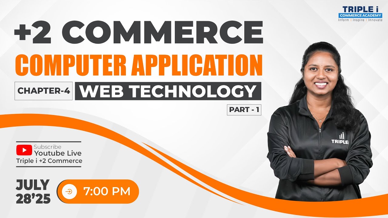 PLUS TWO COMPUTER APPLICATION | WEB TECHNOLOGY | CHAPTER 4 | PART 1 | TRIPLE I
