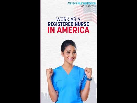 Work as a registered nurse in USA