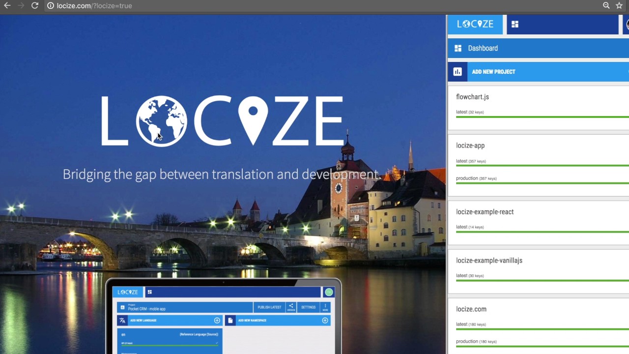 locize - in context editor