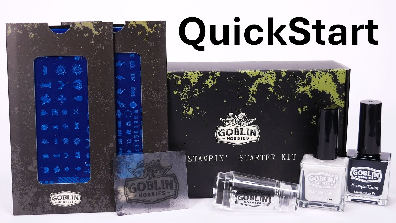 How to Stamp Miniatures: QUICKSTART from Goblin Hobbies