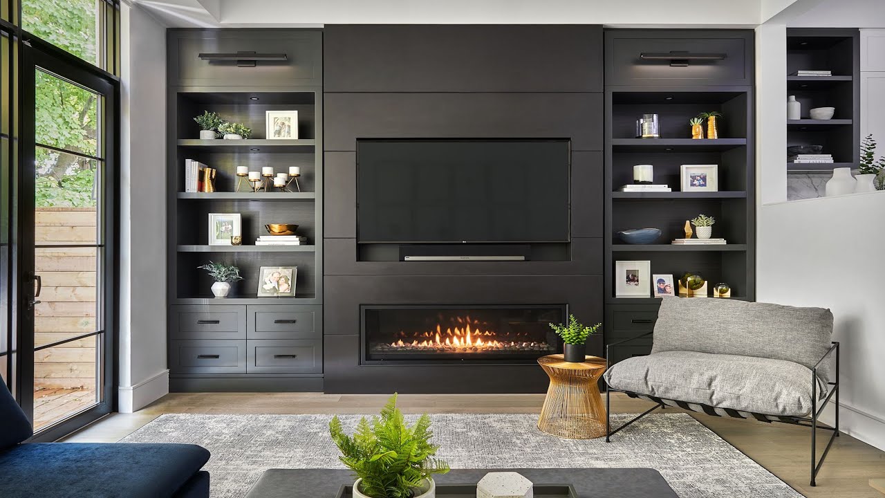 STOP! Your TV Wall is BORING! Check These 100+ Modern Fireplace Designs You NEED to See!