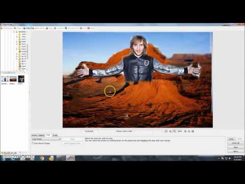 CHANGING BACKGROUND IN PHOTOSCAPE(V.3.6.2)