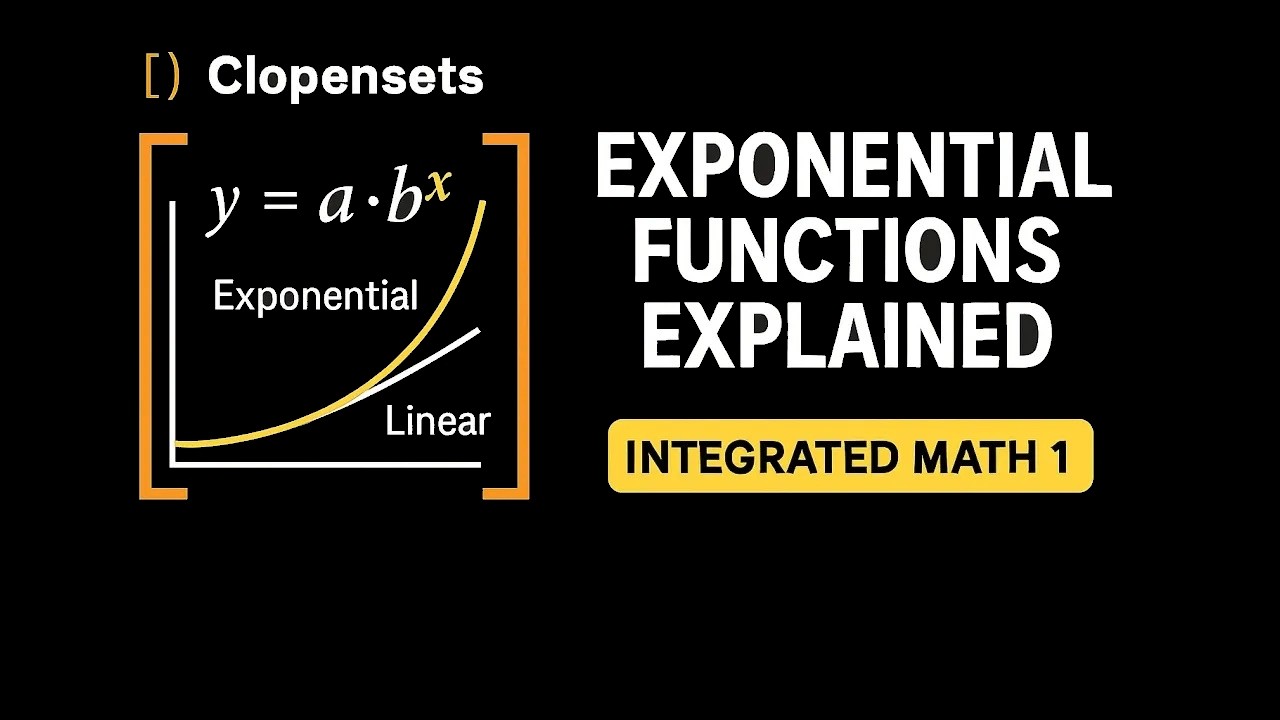 Exponential Functions Explained | Integrated Math 1(2026 Update)