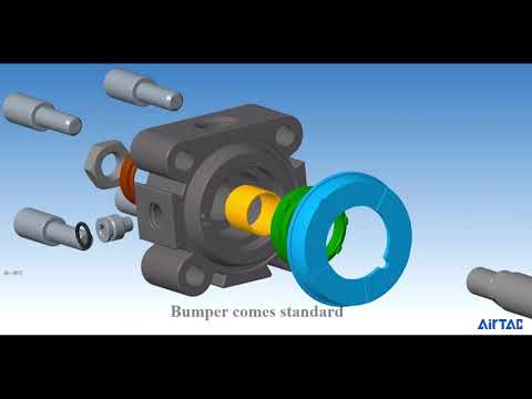 AirTAC NFPA Cylinder NSU series