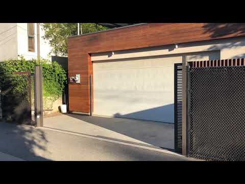Slickest Tandem Gate Ever invented by Mulholland Gates | GatesLosAngeles