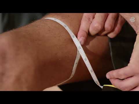 How to measure for a Bauerfeind GenuTrain Knee Brace