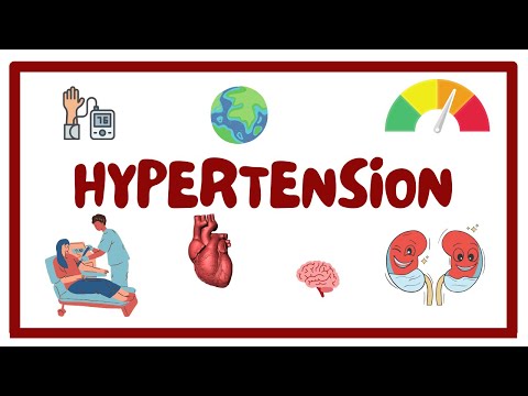 Hypertension (High blood pressure) | Causes, Symptoms, Diagnosis, Risk factors, Treatment, Pathology