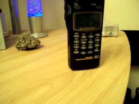 www.RadioScannerAntenna.com // Alinco DJ-X10 analog radio scanner test police
