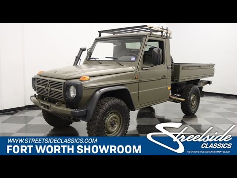 1993 Mercedes-Benz G Wagon 461 Pick-Up Turbo Diesel for sale | 5148 DFW