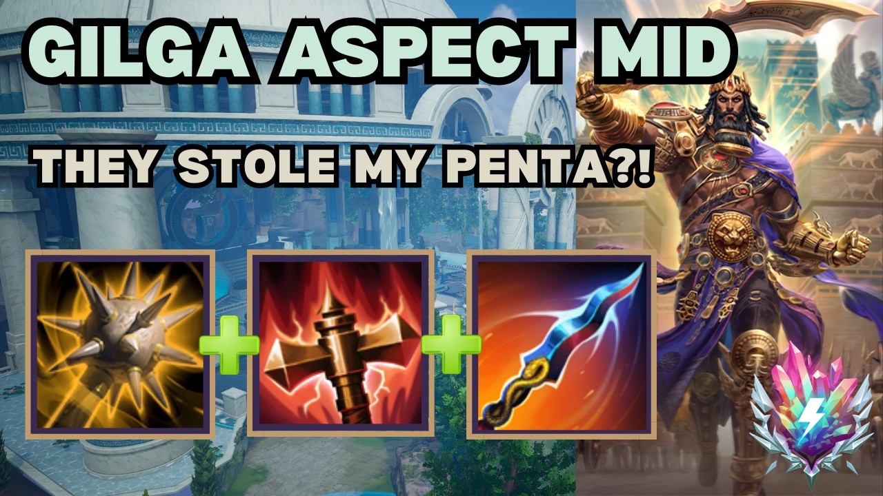 HOW TO PLAY THE NEW GILGAMESH ASPECT IN MID! - Gilgamesh Mid Deity Smite 2 Gameplay
