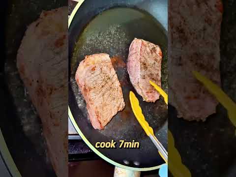 The Perfect #steak and the creamiest Mashed potato recipe Along with Mushroom Sauceπ€€ #reels #food