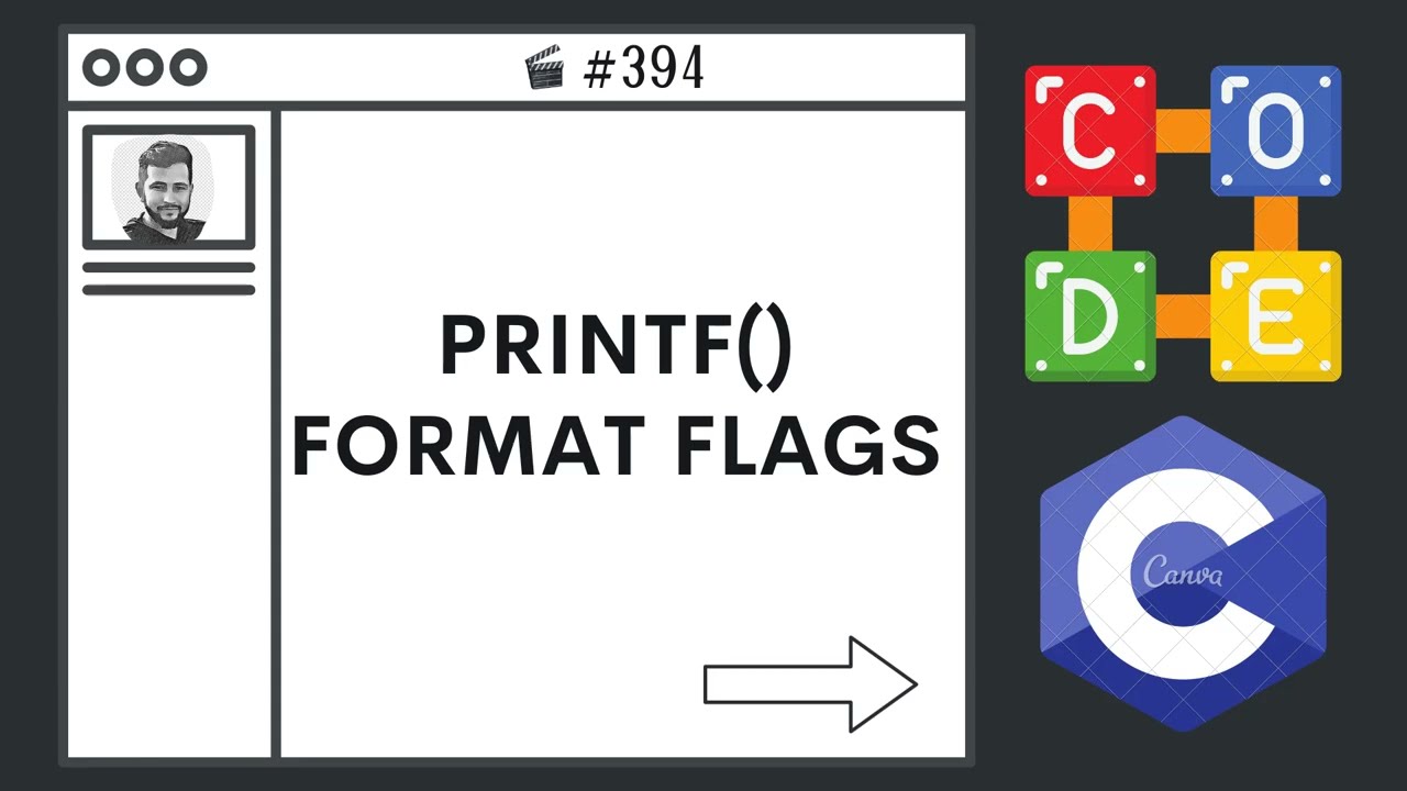 Printf() Format Flags | Ep. 394 | C Programming Language