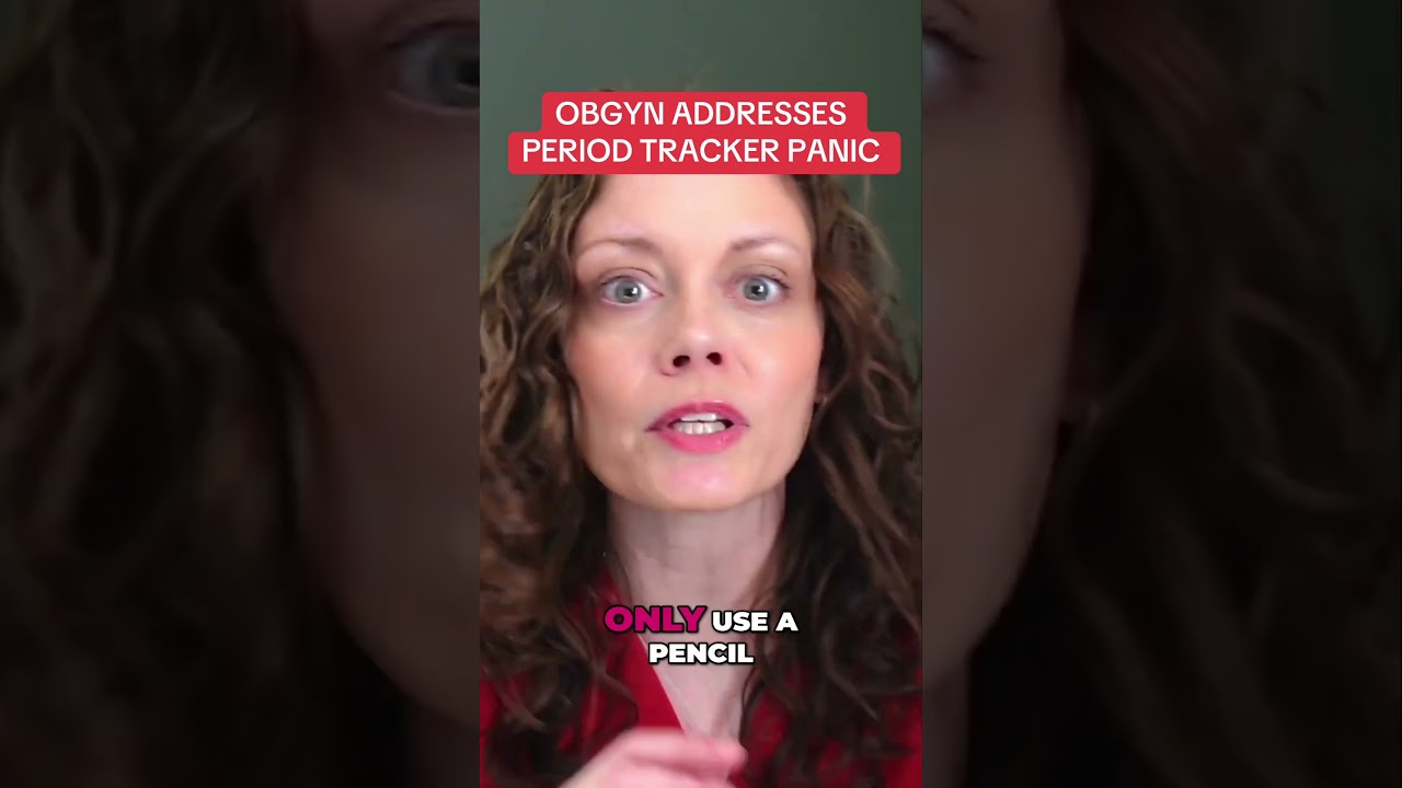 The best period tracking apps are… #obgyn #shorts #periodtracker #periods
