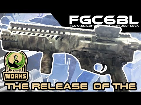 🔩 FGC-6BL MKI/MKII (BOLT LOCK) starter kit GBB airsoft FGC-9 replica ...