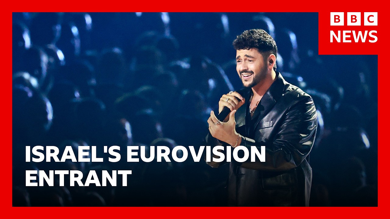 Israel's Eurovision entry 'shocked' by protests during semi-final show | BBC News