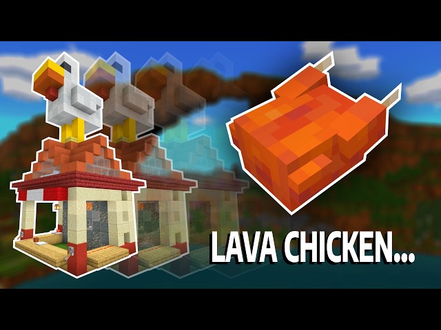 The Minecraft Movie | Steves Lava Chicken Stand Minecraft Map