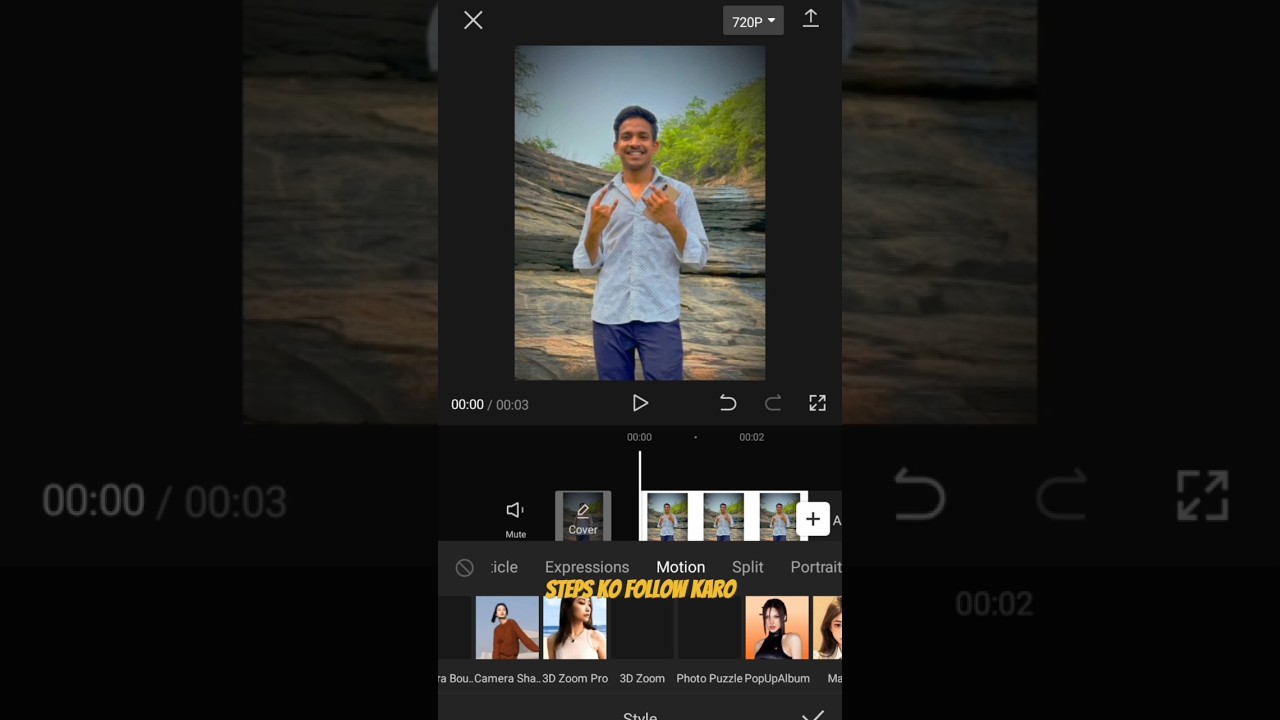 3d zoom effect tutorial in capcut|| capcut tutorial|| #shorts #capcut #tutorial #viral #habibi