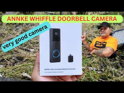 ANNKE WHIFFLE VIDEO DOORBELL BATTERY POWERED