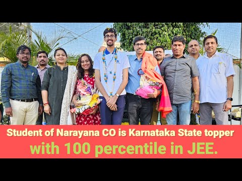 Narayana CO – Kaveri Bhavan student State topper in JEE Mains ...