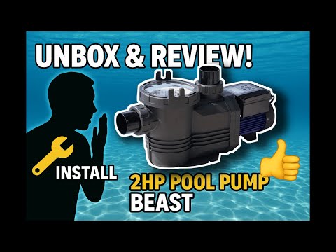 Aquastrong Variable Speed Pool Pump PSP200PM - Unbox, Install & Review