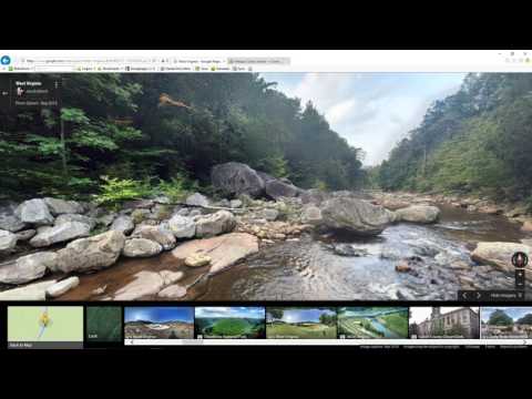 Google maps exploration West Virginia Appalachian region USA. West Virginia pictures & photo spheres