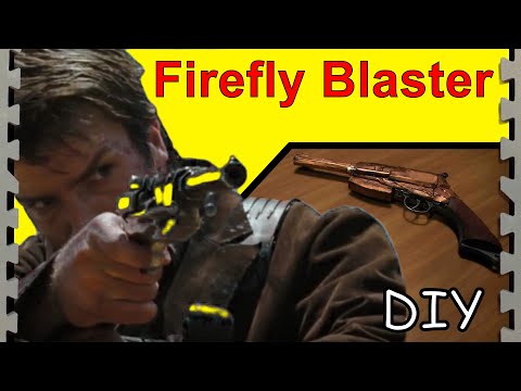 DIY Firefly Gun (Malcolm Reynolds’ Pistol) | STEAMPUNKAPOTAMUS!